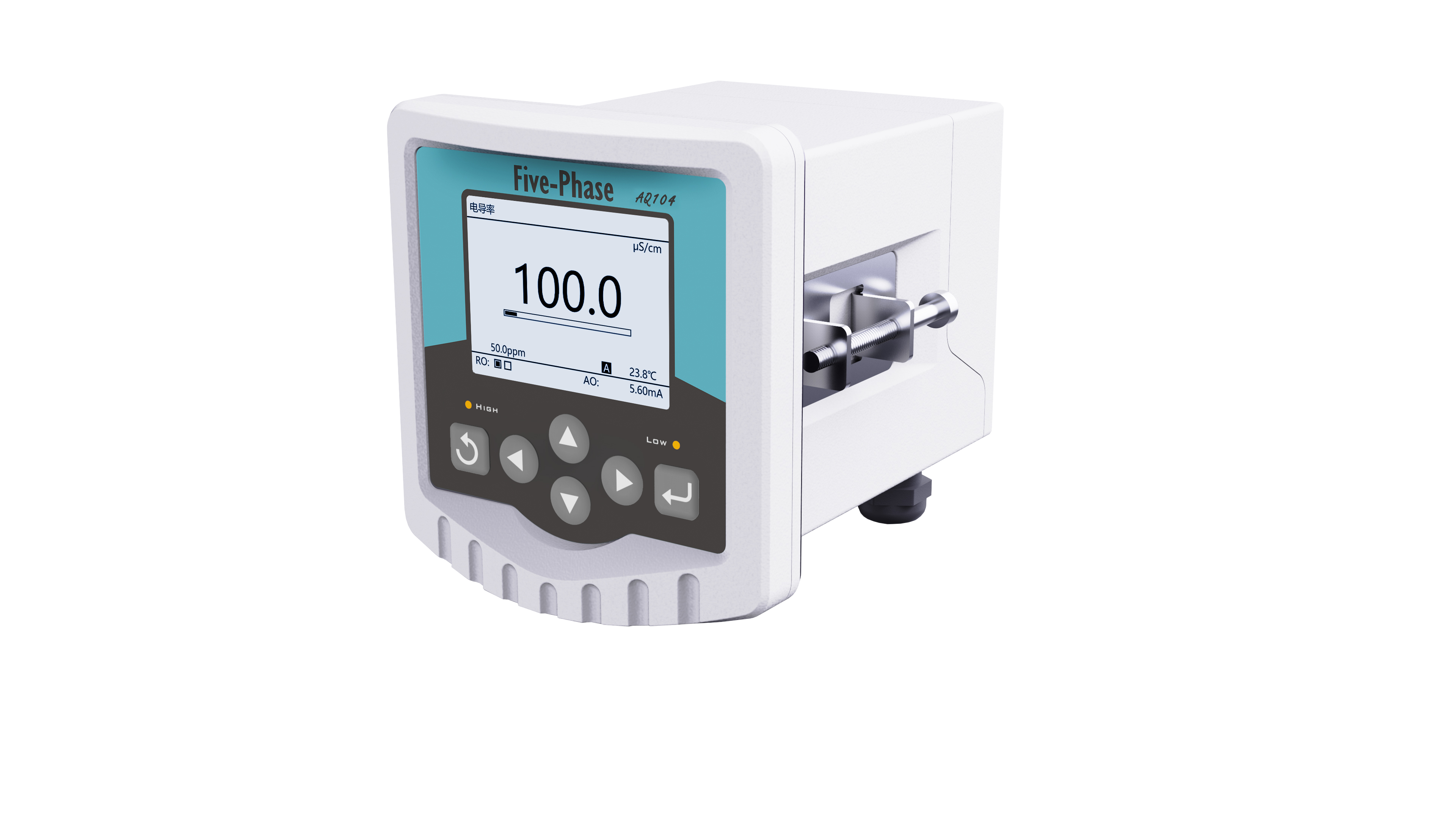 AQ104 系列电导率变送器 - 浙江五相智能科技有限公司|水质检测|水质传感器|水质检测传感器|水质分析与处理|污水检测|PH|溶解氧|浊度|污泥|